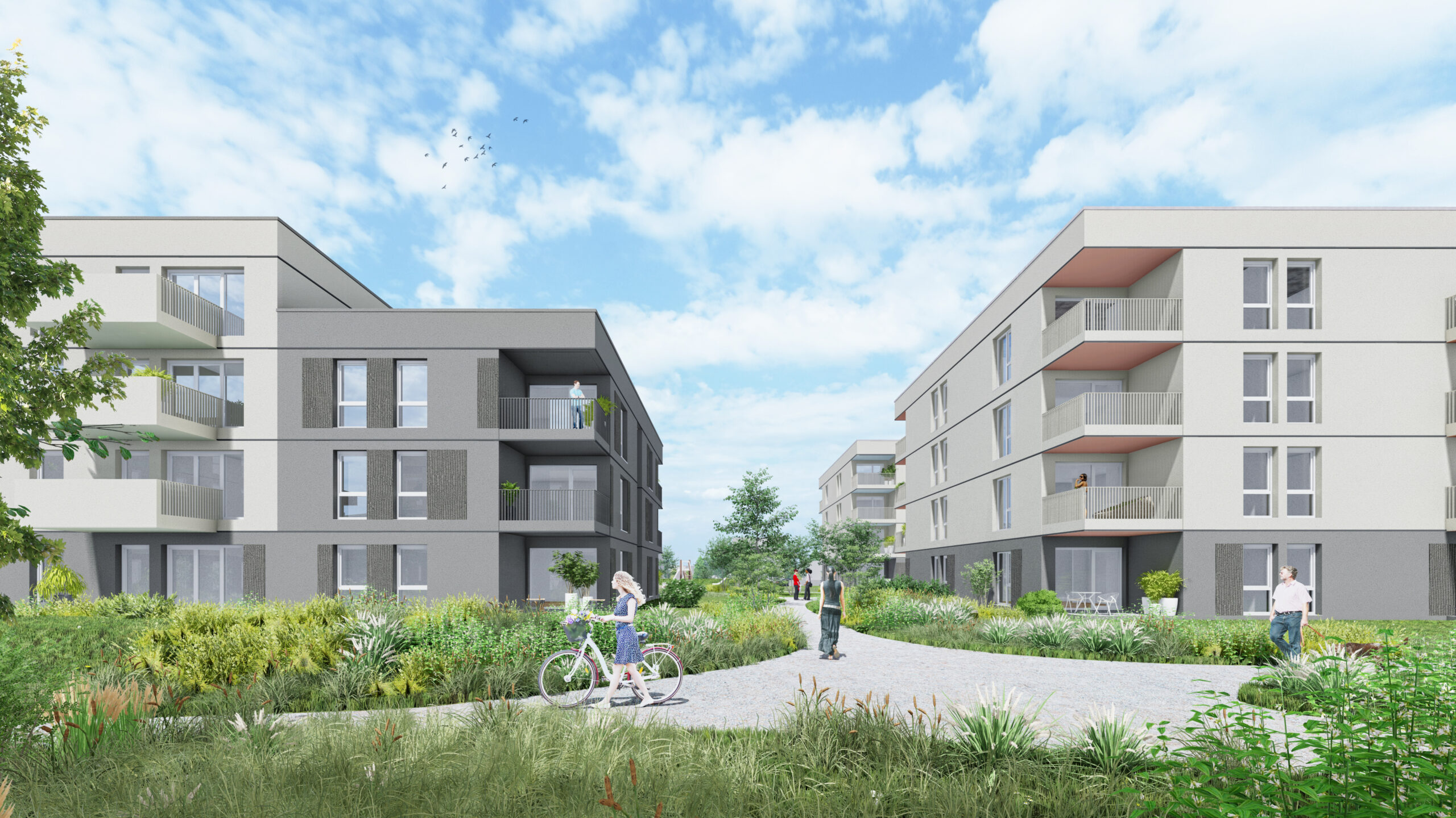 Alkoven - Straßham | 1. Bauetappe - GWG Linz